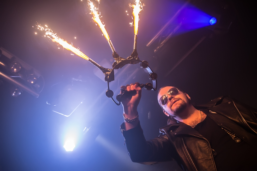 Im Pit bei: Chrome Division + PhallaX + Nighttrain