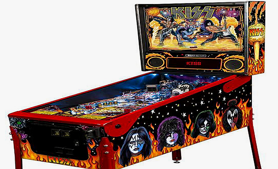 Neue Flipper-Automaten aus dem Kiss-Universum