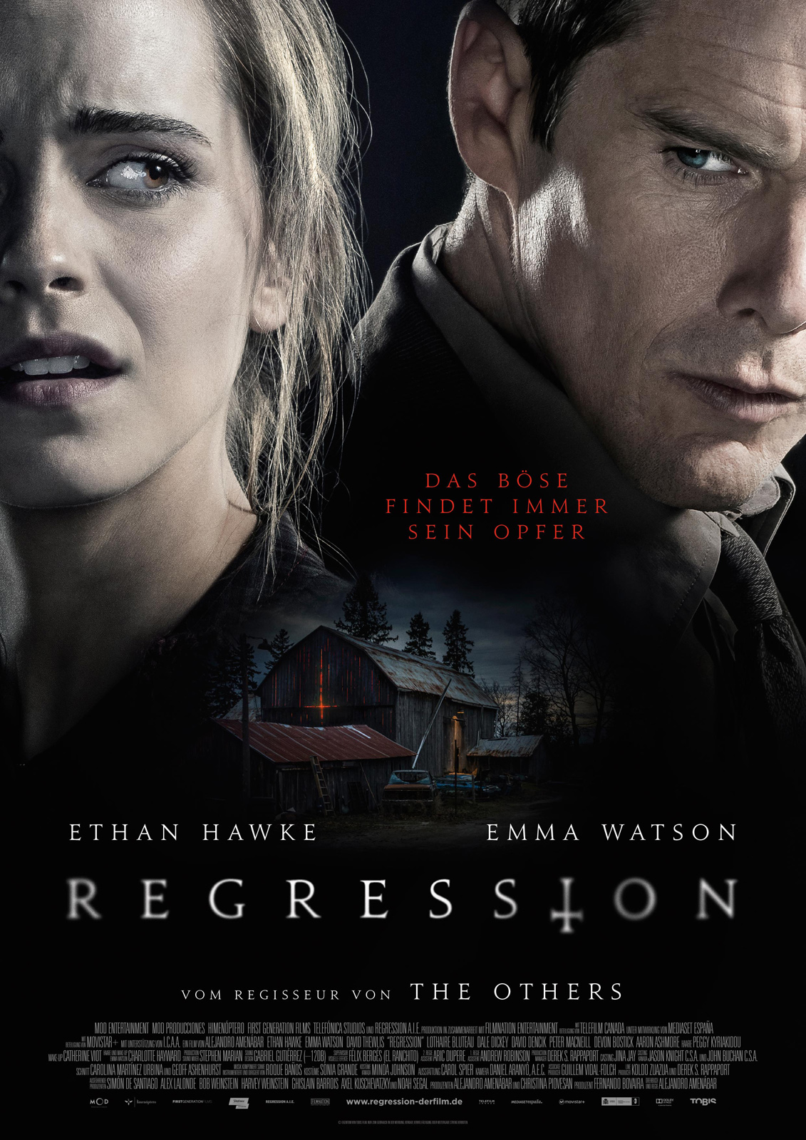 Kritik zu Kritik zum Film ‘Regression’ mit Emma Watson und Ethan Hawke