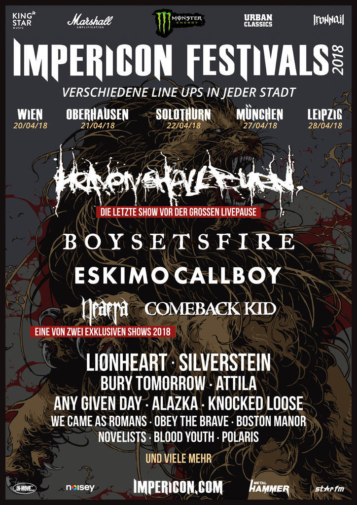 METAL HAMMER präsentiert: Impericon Festival Leipzig