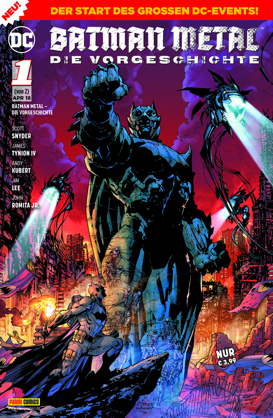 Kritik zu Batman Metal: Die Vorgeschichte (Vol. 1)