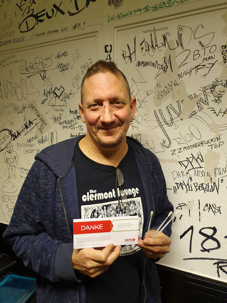 DKMS: Gwar-Gitarrist Michael Derks über den härtesten Kampf seines Lebens