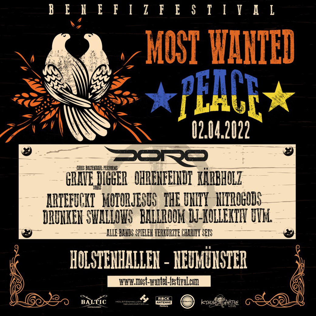 Most Wanted: Peace! Festival unterstützt Kinder in der Ukraine