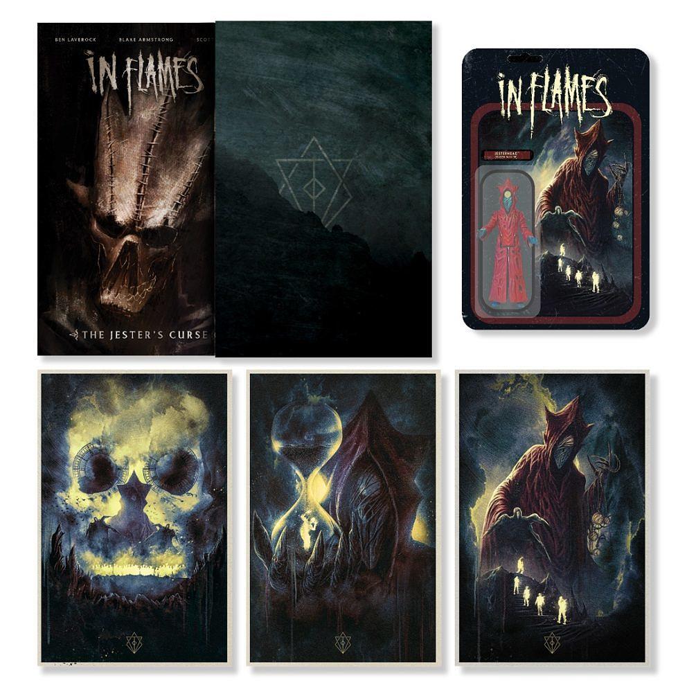 In Flames: In Zusammenarbeit mit Z2 Comics entstand ‘The Jester's Curse’
