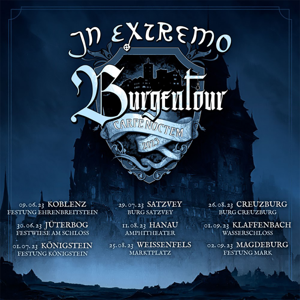 In Extremo Tour 2023: Tour, Tickets, Termine, Burgen