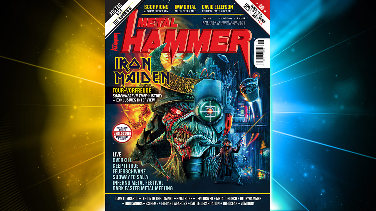 Die METAL HAMMER-Juniausgabe 2023: Iron Maiden, Elegant Weapons ...