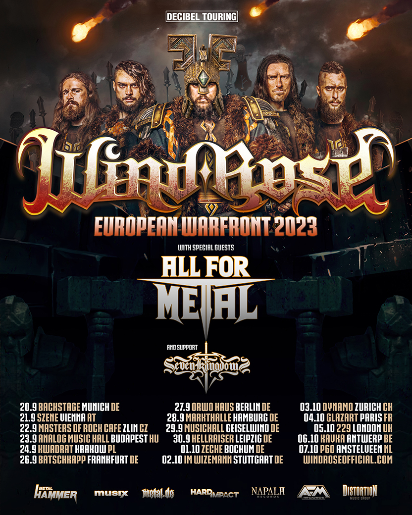 Wind Rose live 2023: Tour, Tickets, Termine, Städte