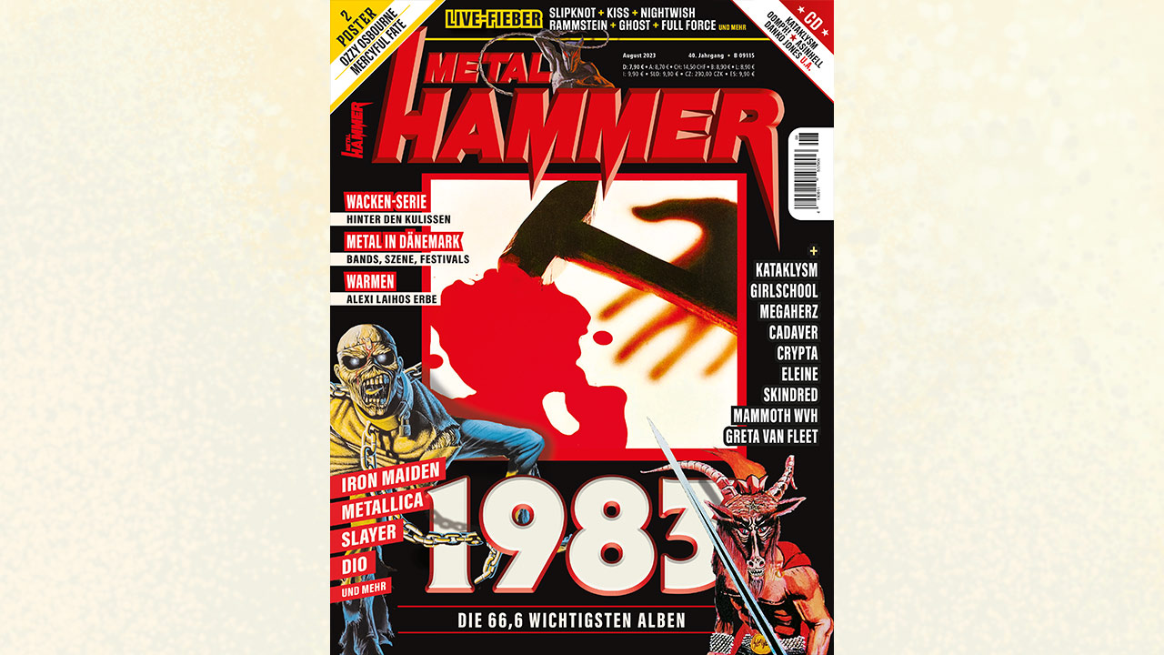 Die METAL HAMMER-Augustausgabe 2023: Das Metal-Jahr 1983, Mammoth WVH ...