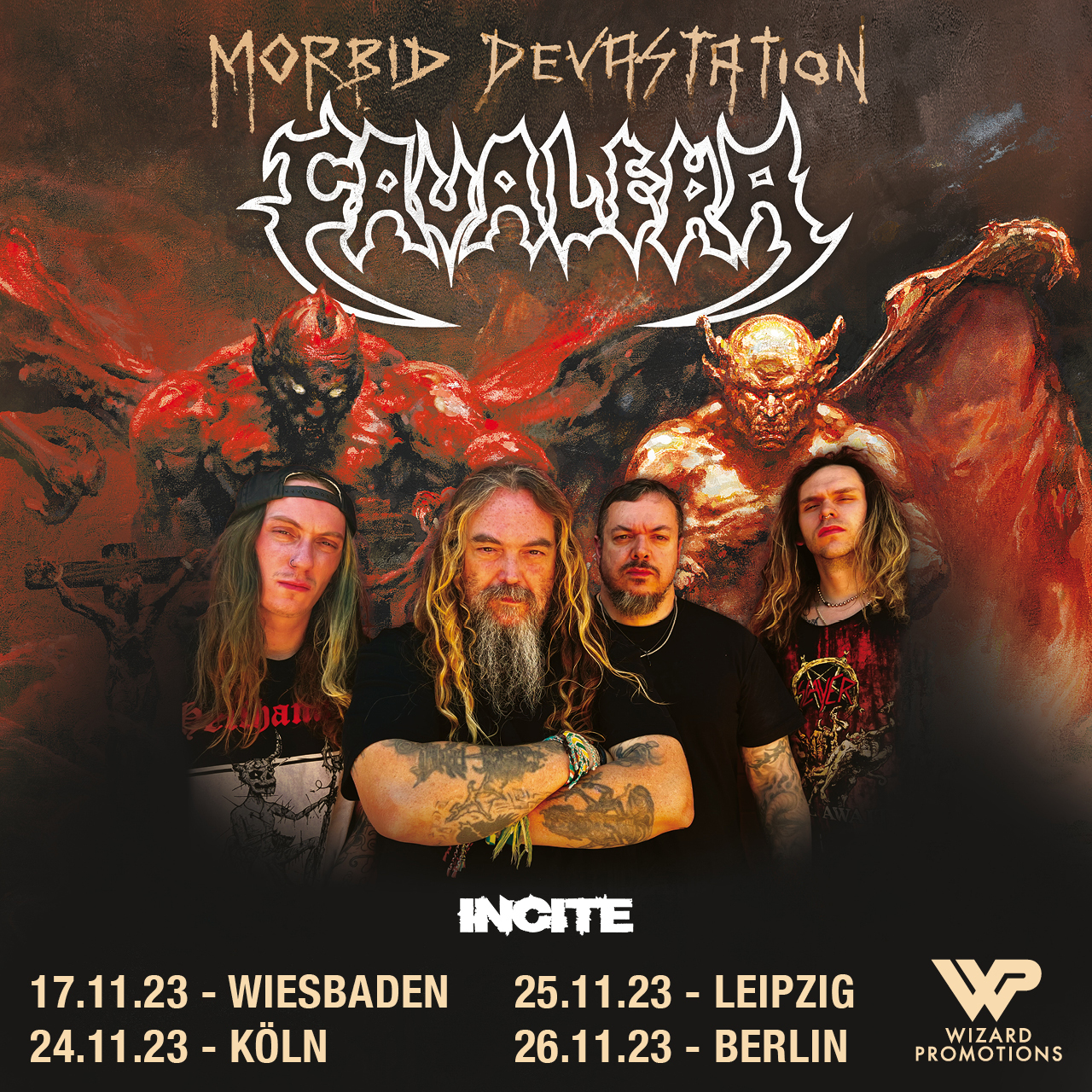 Cavalera live 2023: Tour, Tickets, Termine, Städte