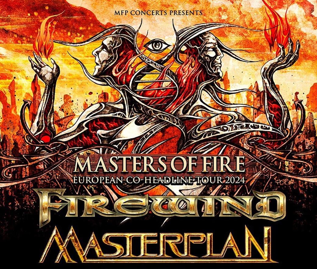 Masterplan + Firewind live 2024: Tour, Tickets, Termine, Städte