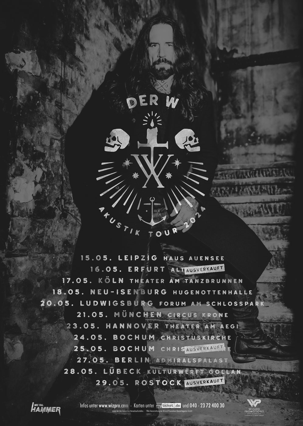 Der W Akustik-Tour 2024: Tour, Tickets, Termine, Städte