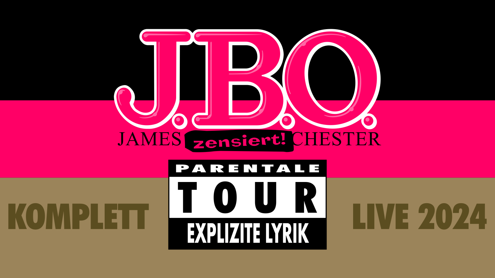 J.B.O. live on tour 2024: Tour, Tickets, Termine, Städte
