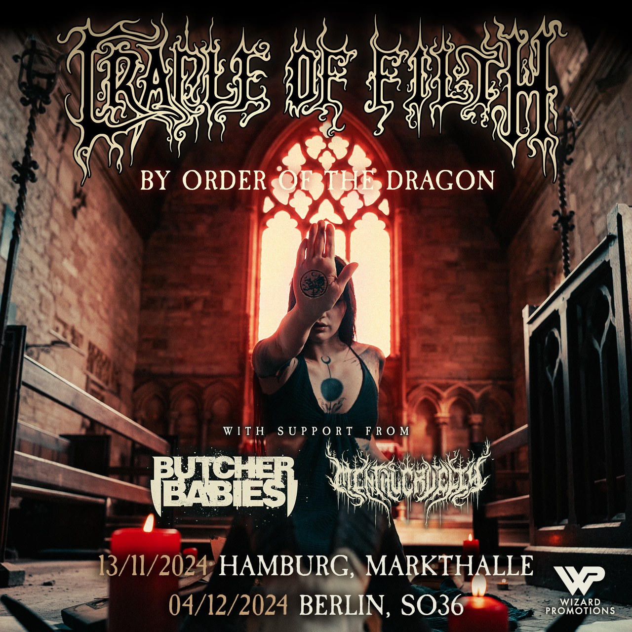 Cradle Of Filth live 2024: Tour, Tickets, Termine, Städte