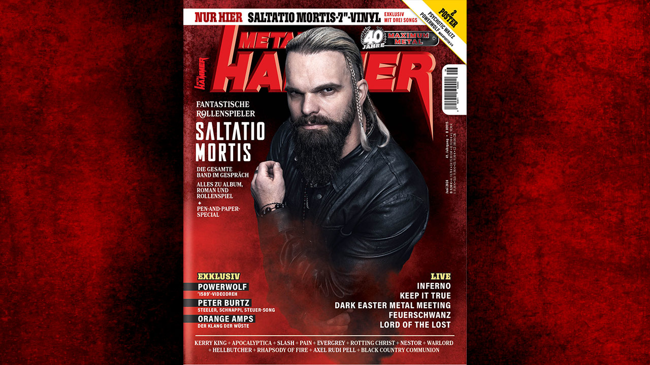 Die METAL HAMMER-Juniausgabe 2024: Saltatio Mortis, Slash, Kerry King u.a.