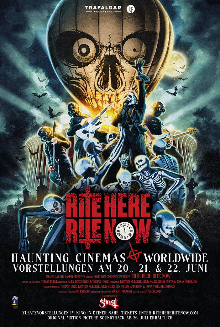 Ghost: So war die Premiere von ‘Rite Here Rite Now’