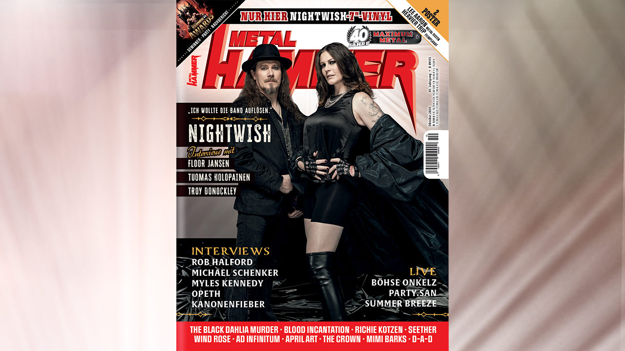 Die METAL HAMMER-Oktoberausgabe 2024: Nightwish, Opeth, Summer Breeze u.a.