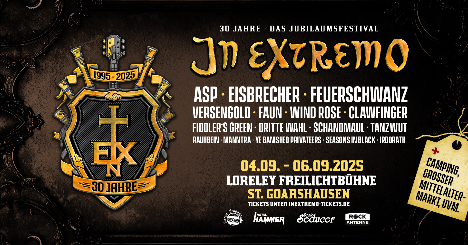 METAL HAMMER präsentiert: 30 Jahre In Extremo – Das Jubiläumsfestival