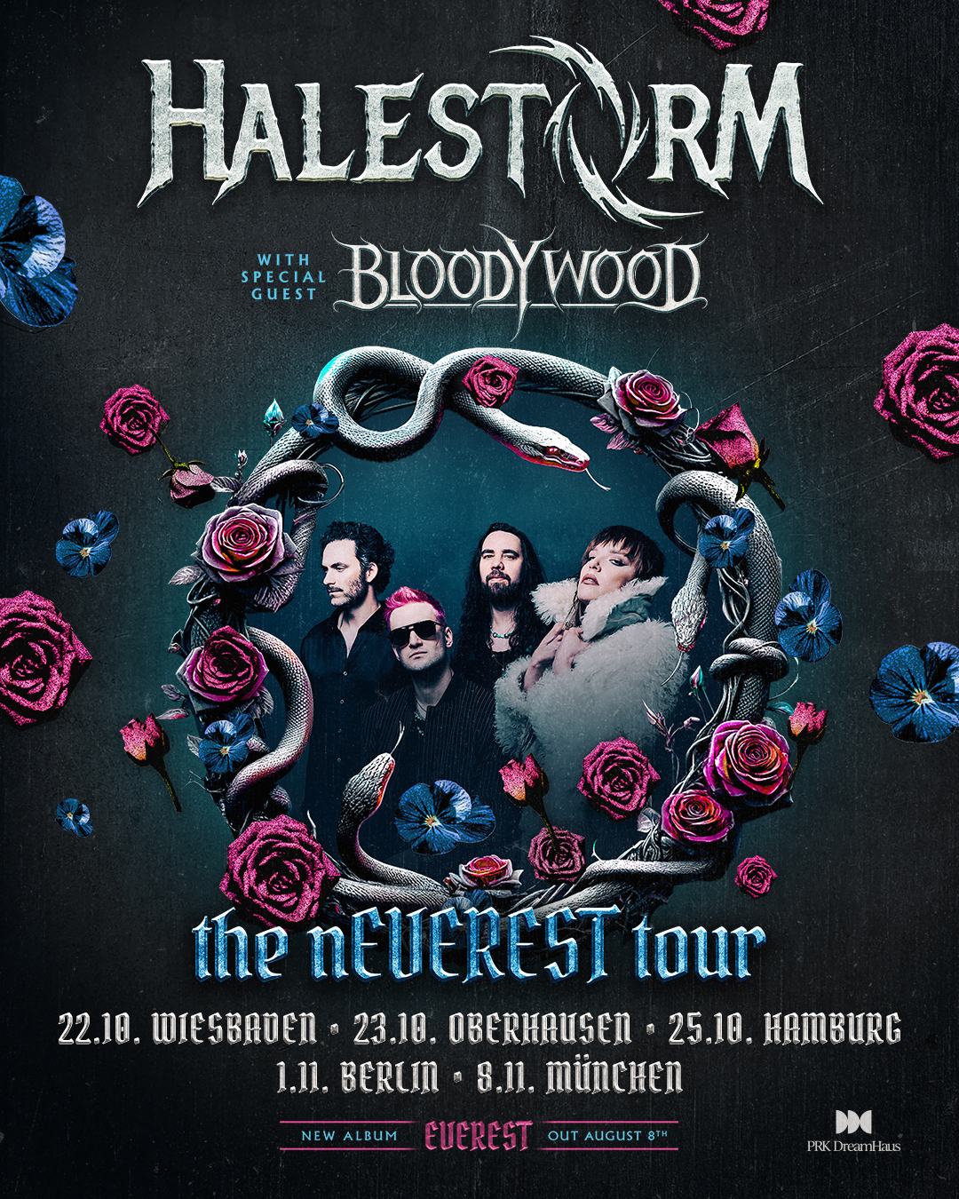 Halestorm live 2025: Tour, Tickets, Termine, Städte